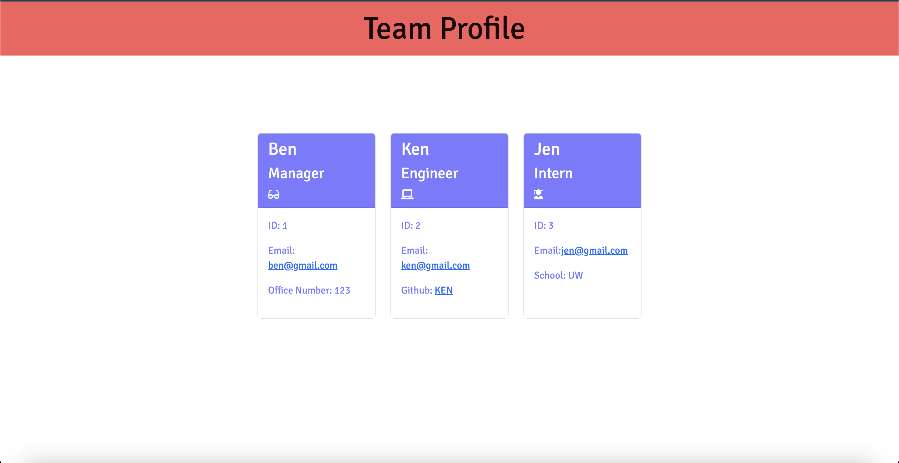 GitHub - KennyWCoder/Team-Profile-Generator