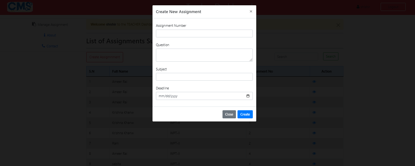 GitHub - raijin-asr/college-mgmt-system: College Management System is ...