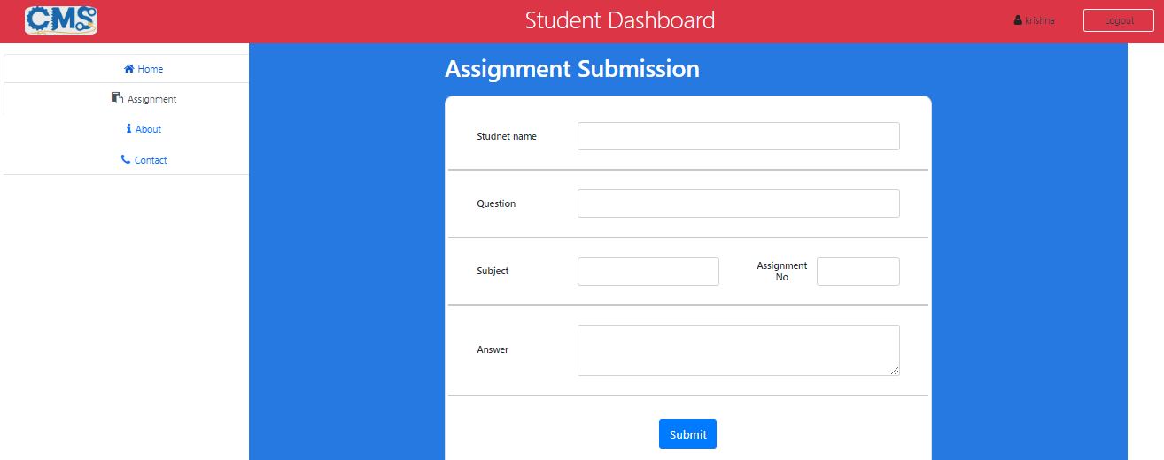 GitHub - raijin-asr/college-mgmt-system: College Management System is ...