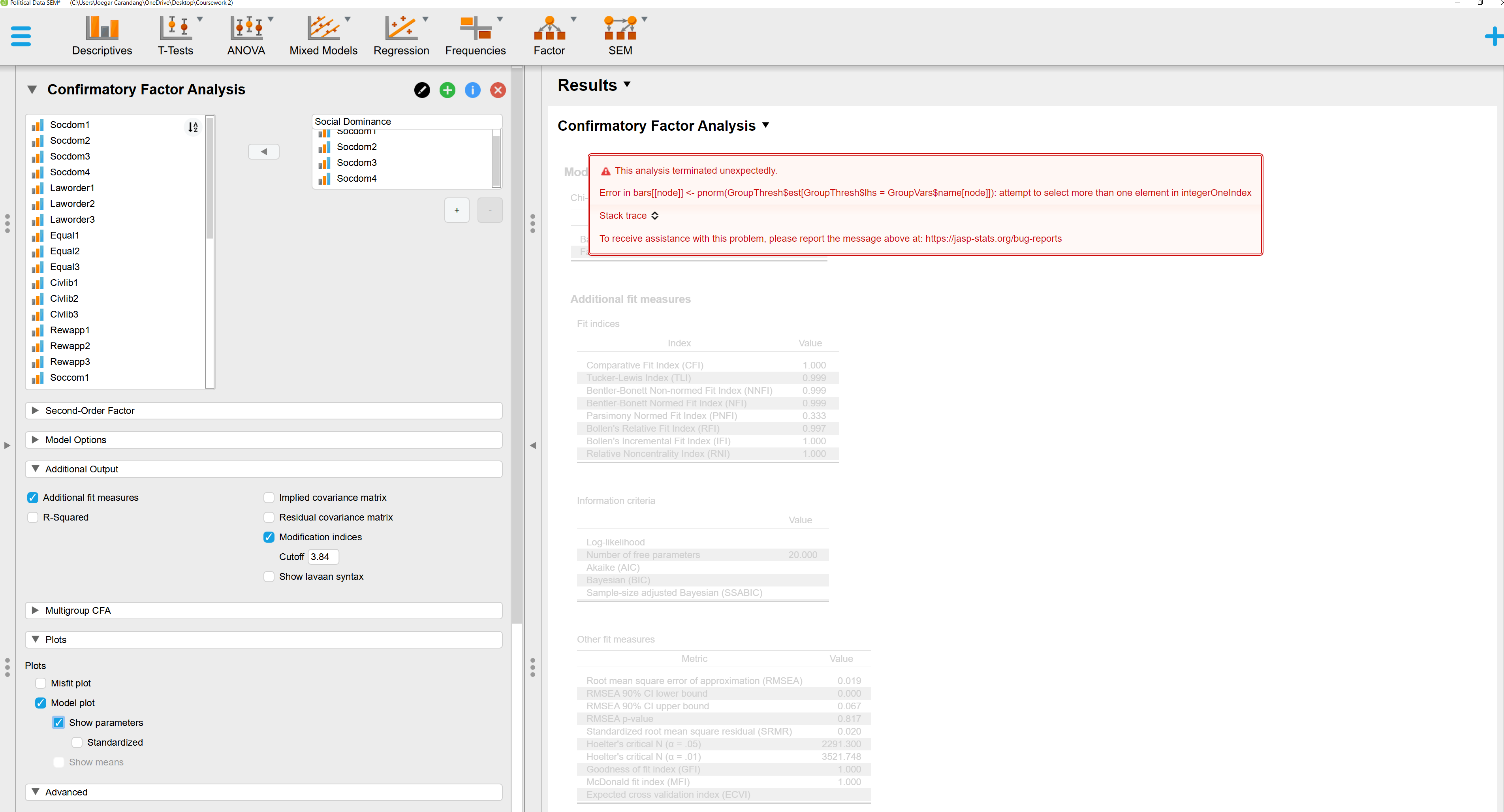 [Bug]: SEM Model Plot · Issue #1573 · jasp-stats/jasp-issues · GitHub
