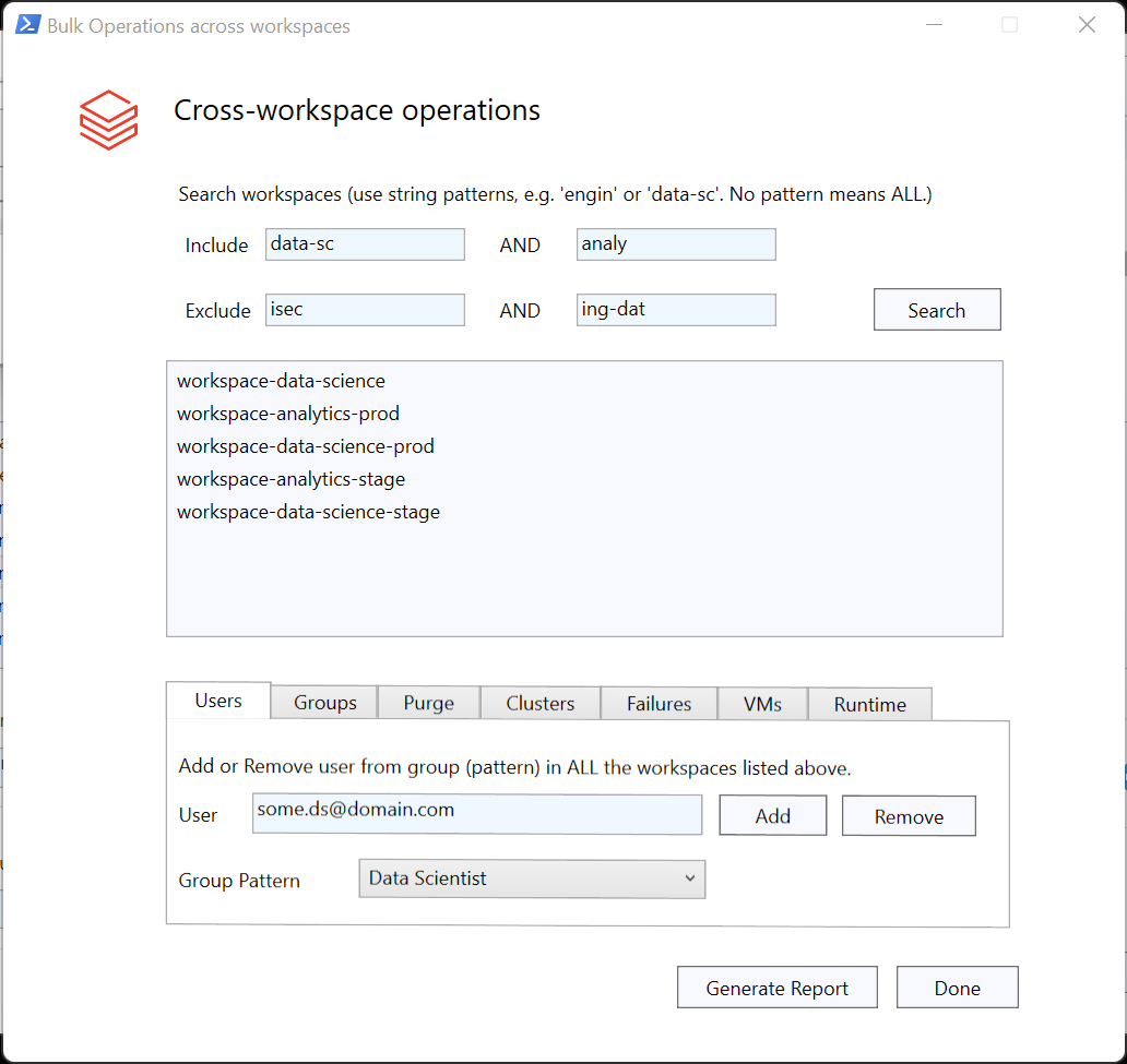 GitHub - TS-Trax/DBX-Admin: MS Azure Databricks cross-workspace administration