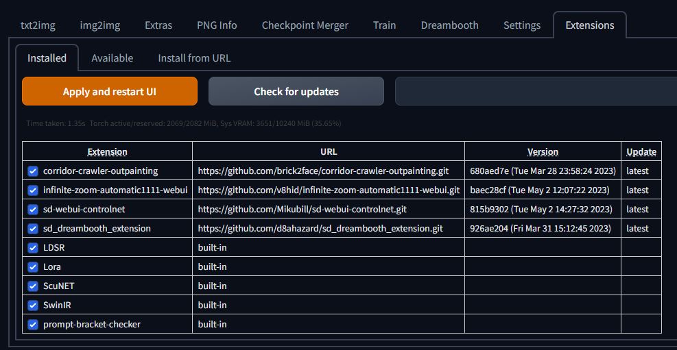 Automatic 1111 WebUI Extension is missing after latest update · Issue ...
