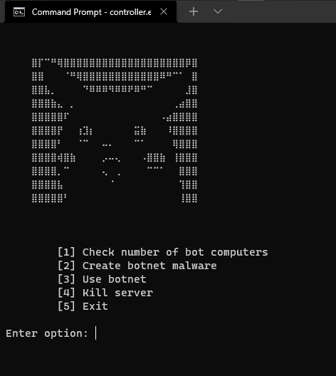 GitHub - ZackeryRSmith/botnet-controller: A controller and managment ...