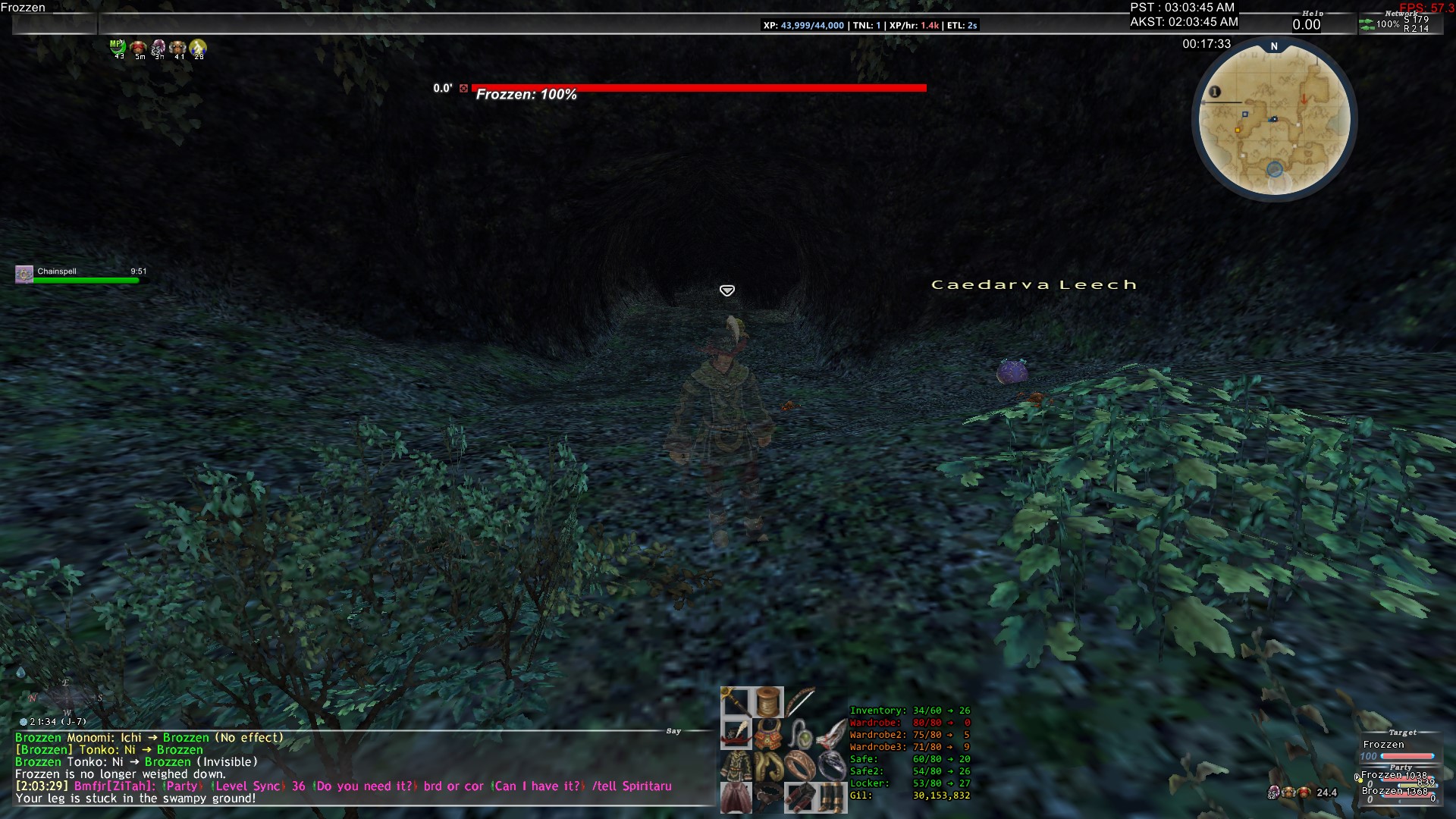 Grav/Flee effect from a spot in Caedarva Mire with no swamp/water. · Issue #5401 · EdenServer ...