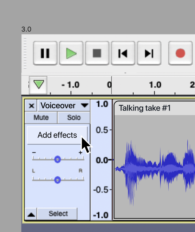 New track control panel button: effects · Issue #2474 · audacity ...