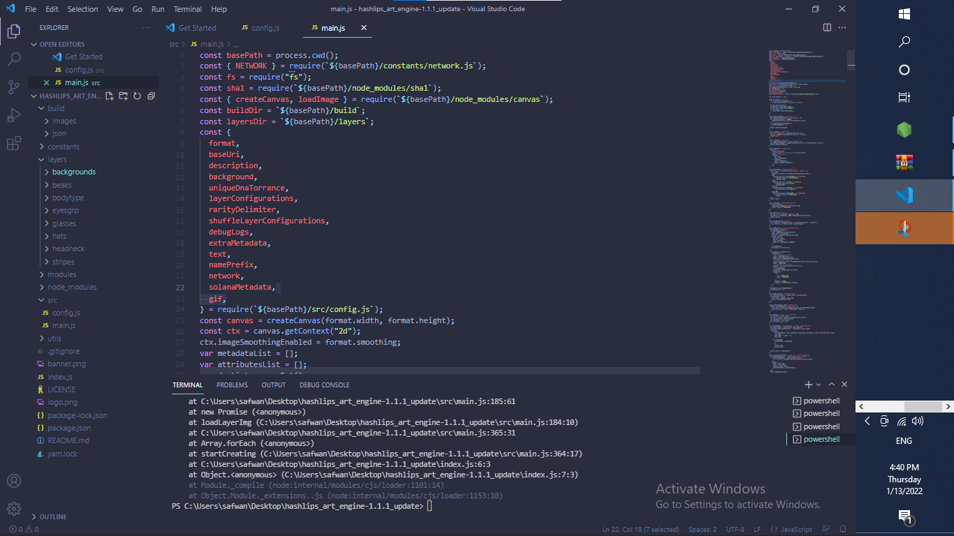 images are not visible!!!!!!! · Issue #44 · codeSTACKr/create-10k-nft-collection · GitHub