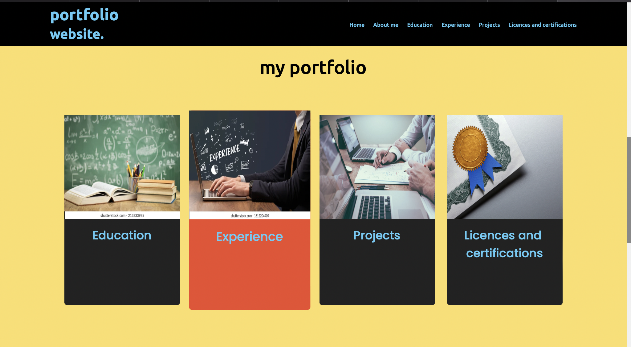 GitHub - yuvraj-wale/portfolio-website-template: A simple portfolio website template