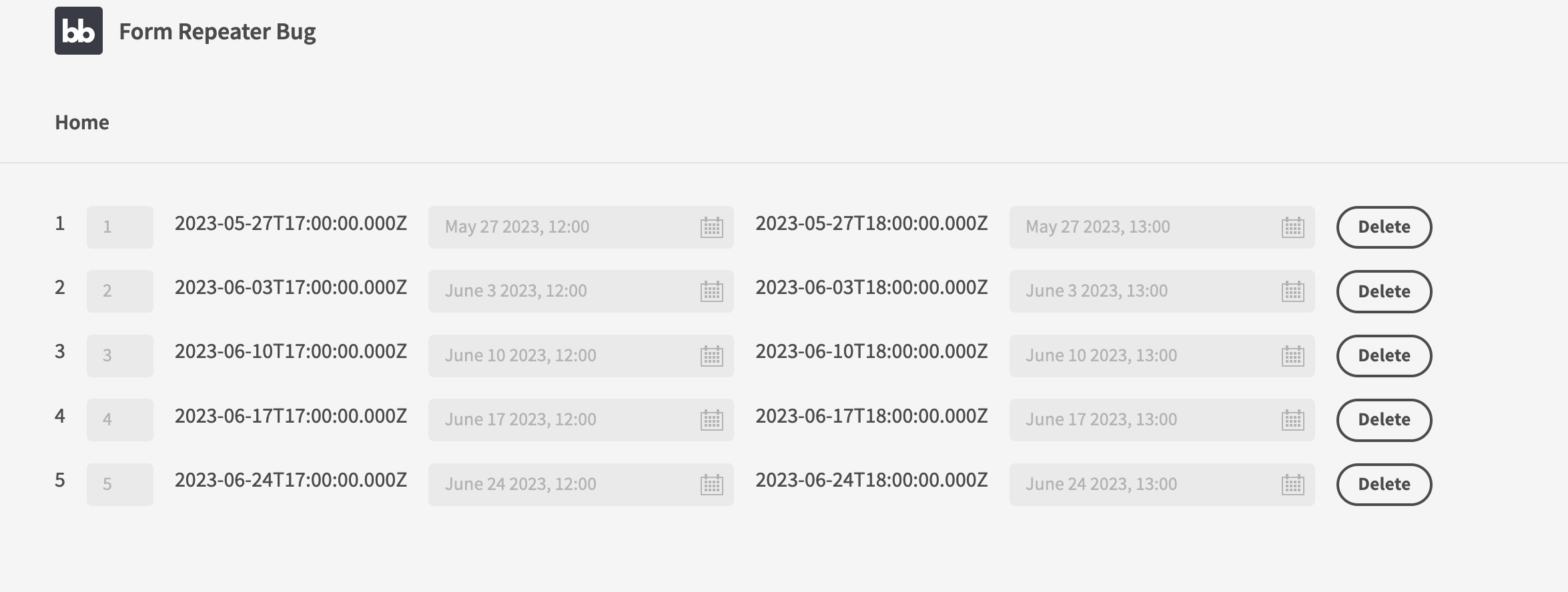 Form inside repeater loses sync with repeater on delete · Issue #10677 ...
