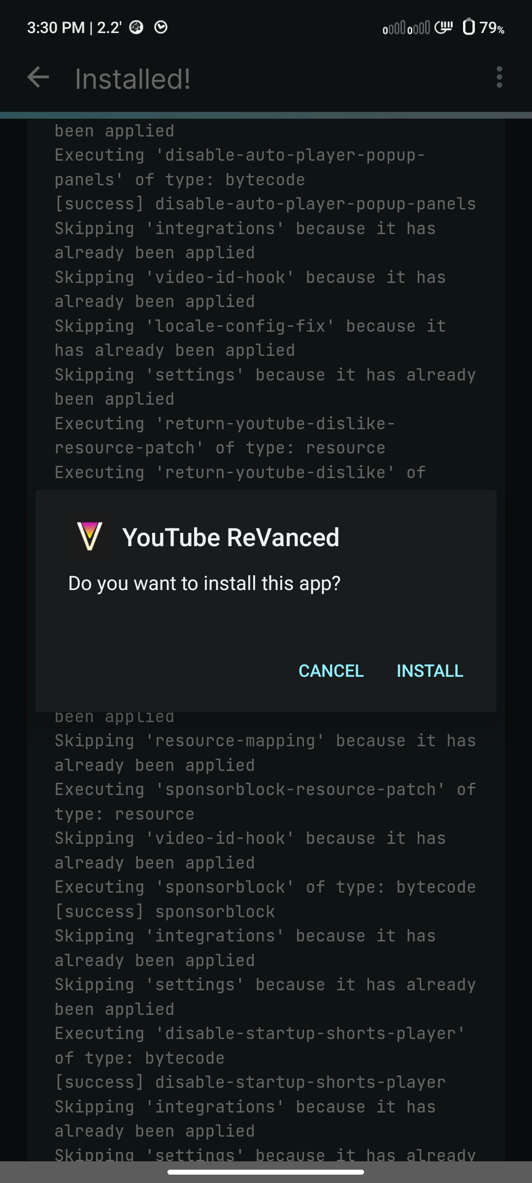 Not working or responding · Issue #522 · reisxd/revanced-builder · GitHub
