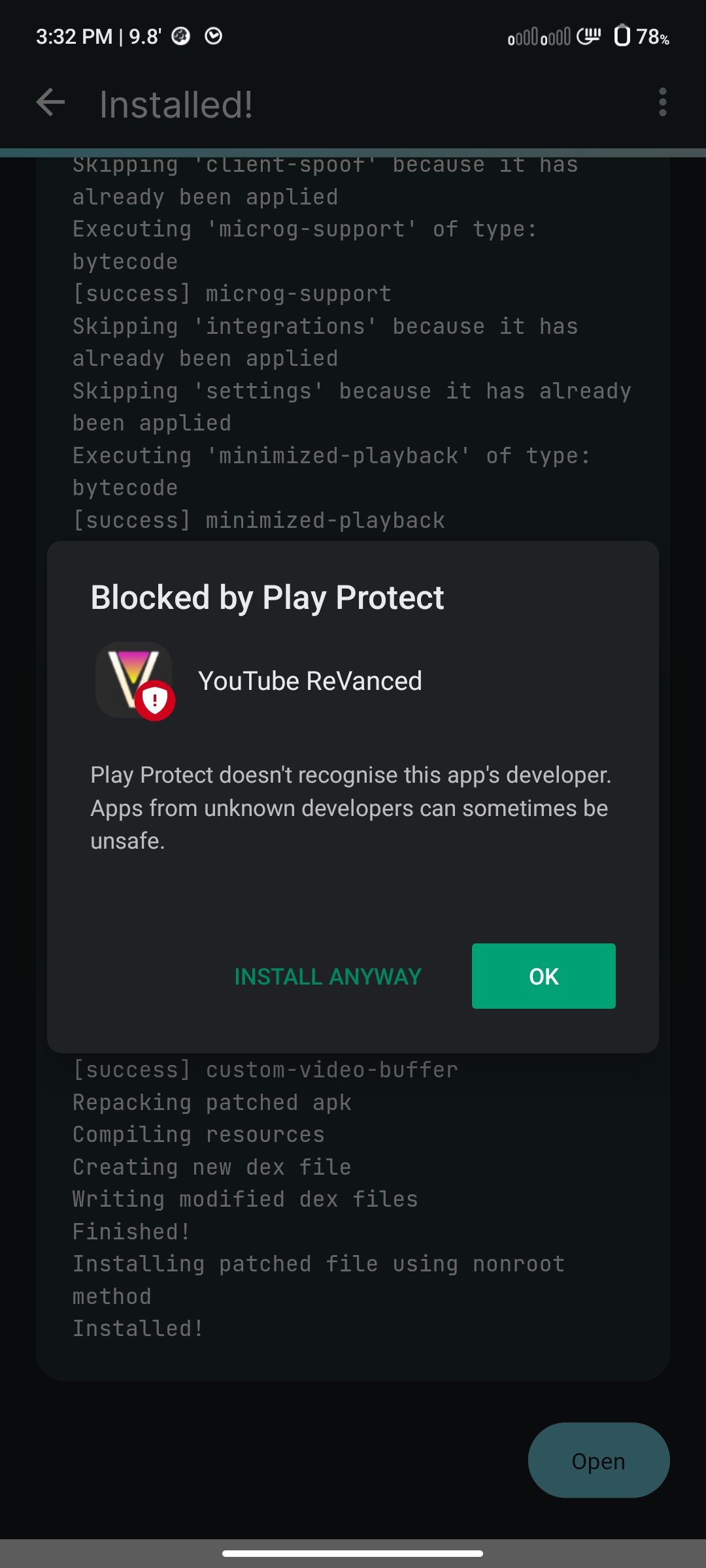 Not working or responding · Issue #522 · reisxd/revanced-builder · GitHub