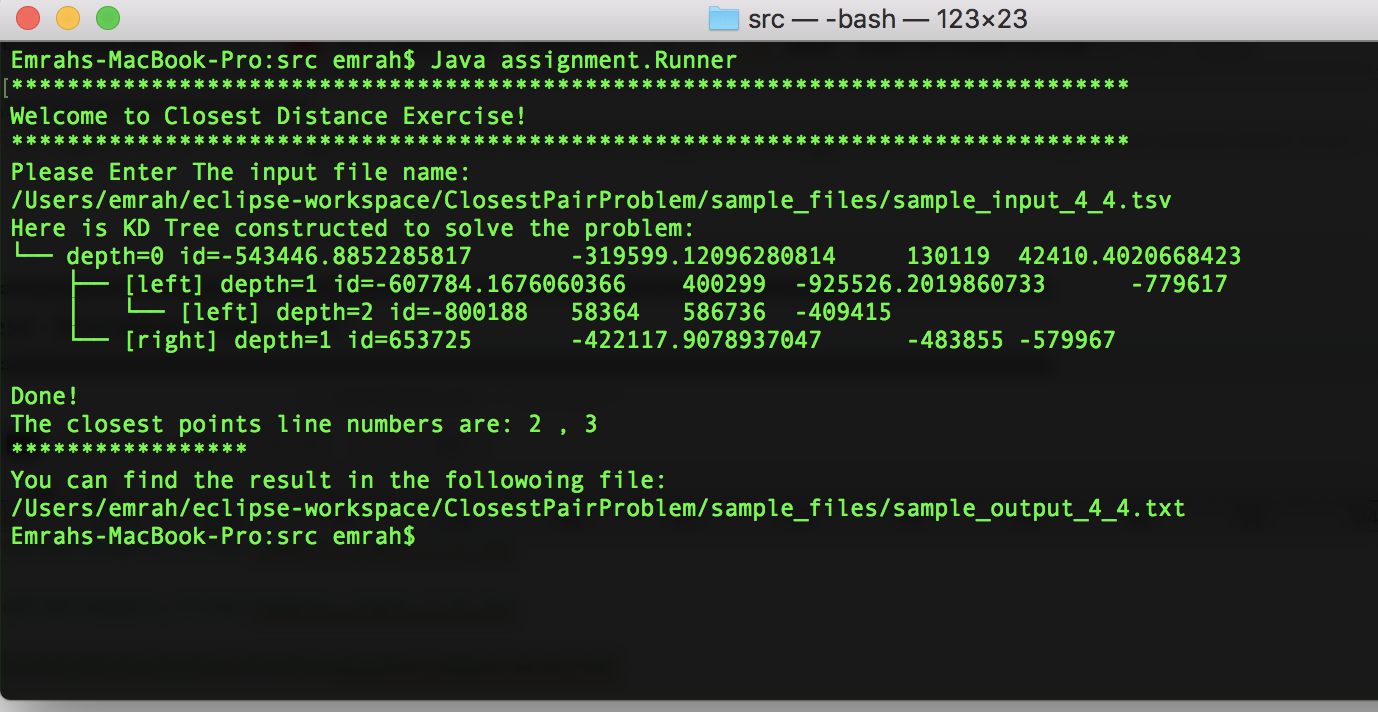 GitHub - EKIVANC/ClosestPairProblem: ClosestPairProblem Java Solution