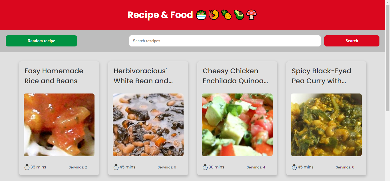 GitHub - Spanioulis/recipe-food-api