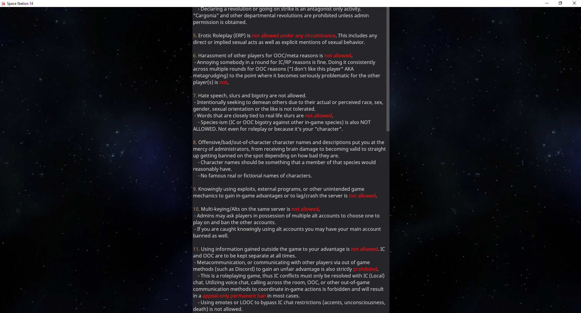 Text Wrapping Seems To Be Broke · Issue 11539 · Space Wizards Space Station 14 · Github