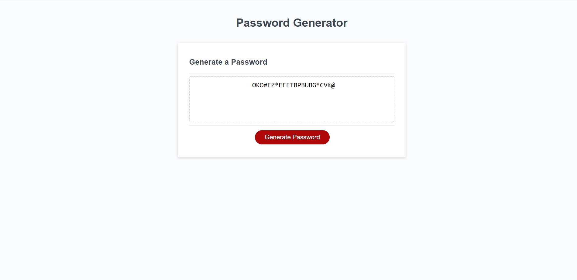 GitHub - katykb/Random-Password-Generator: Using JavaScript to create ...