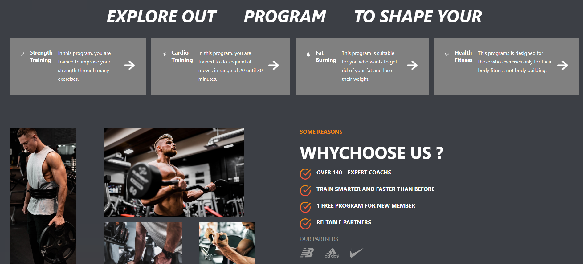 GitHub - pratiga/Gym-website