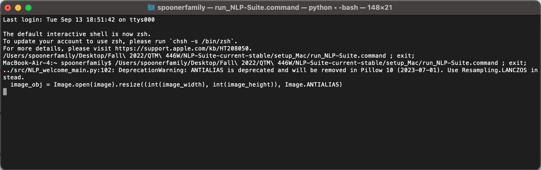 [BUG]: Unable to open CoNLL table analyzer GUI · Issue #783 · NLP-Suite/NLP-Suite · GitHub