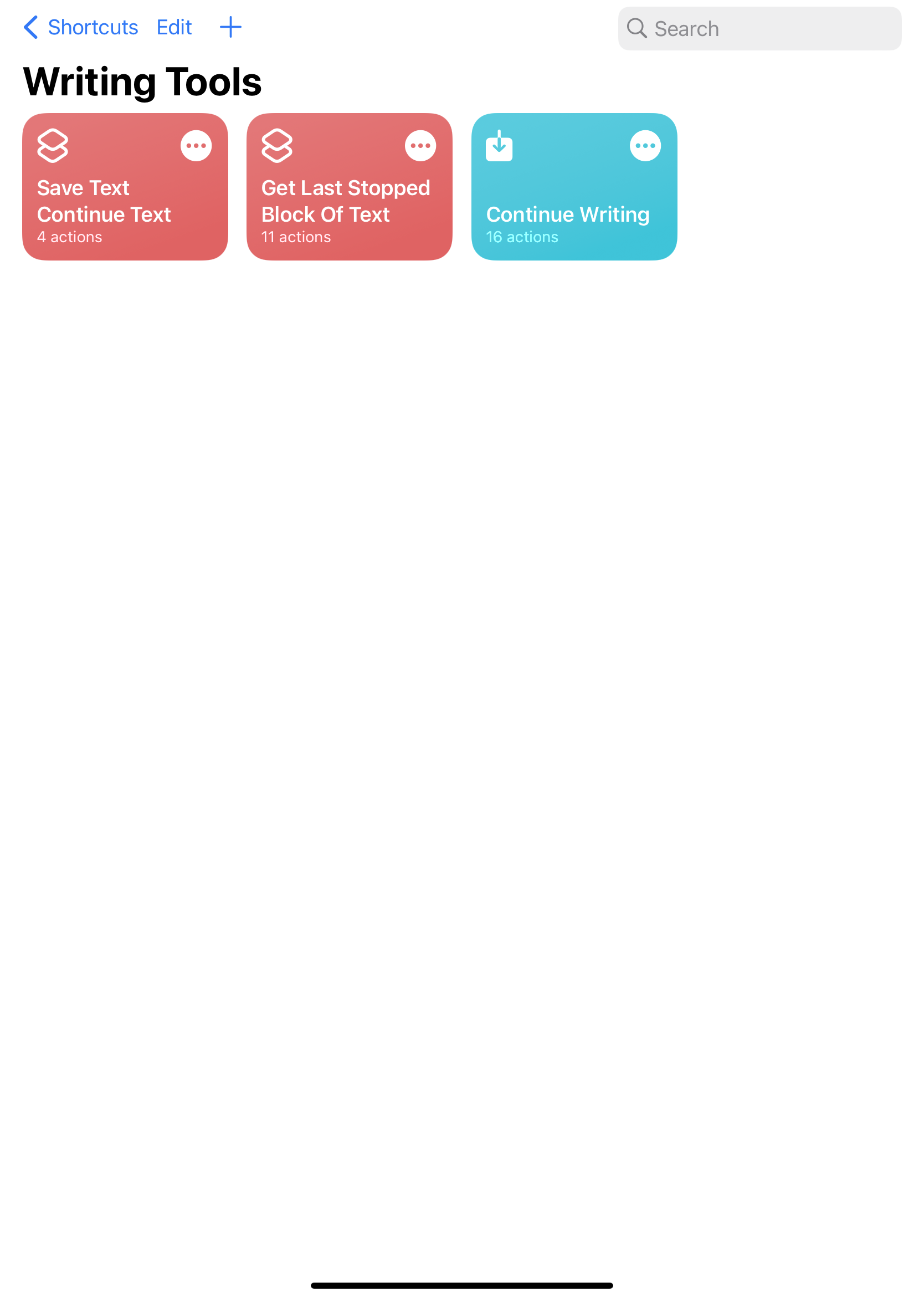 GitHub - RomanPolonsky/Continue-Writing-Shortcuts