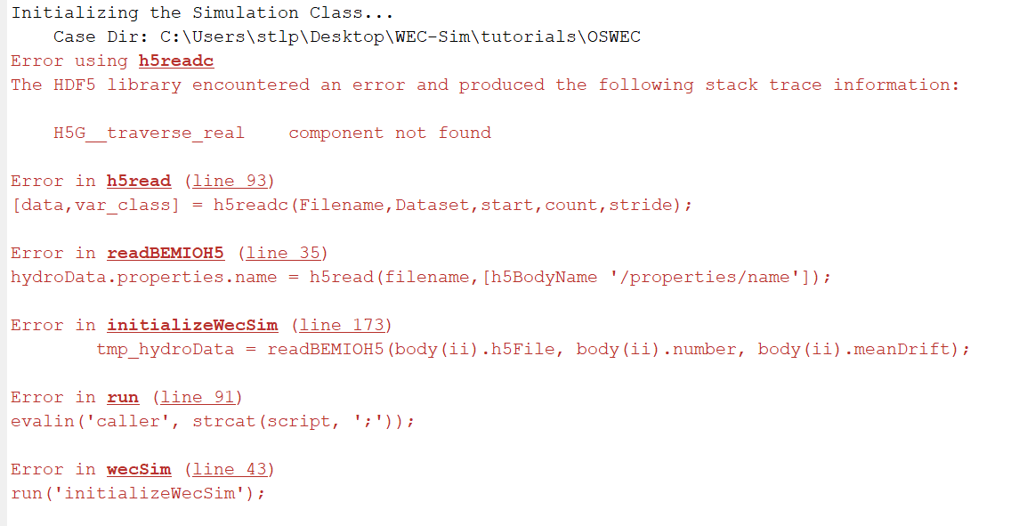 [Theory or Implementation] Error reading h5 files · Issue #987 · WEC-Sim/WEC-Sim · GitHub