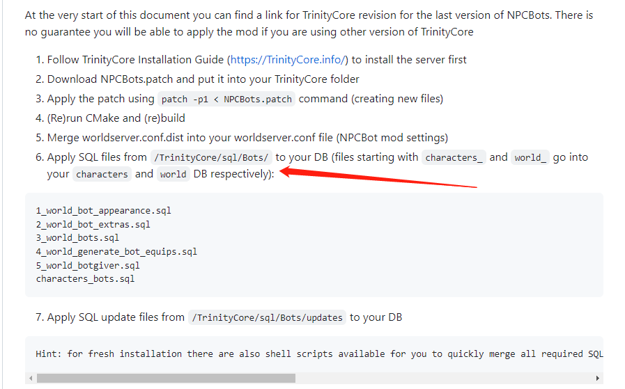 If project AzerothCore-wotlk-with-NPCBots is used, do you still need to execute additional SQL ...