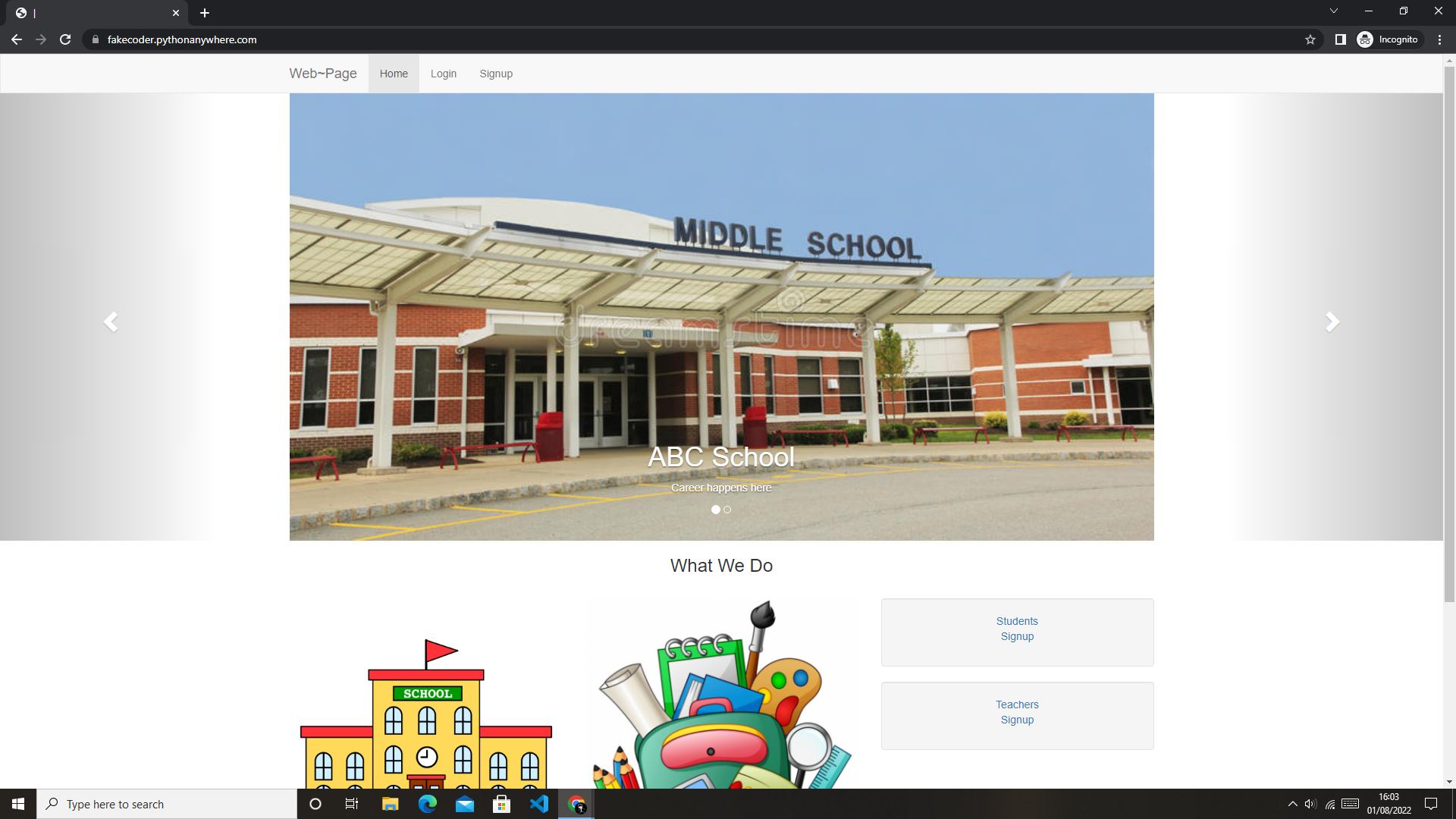 GitHub - FakeCoder01/schoolwebsite