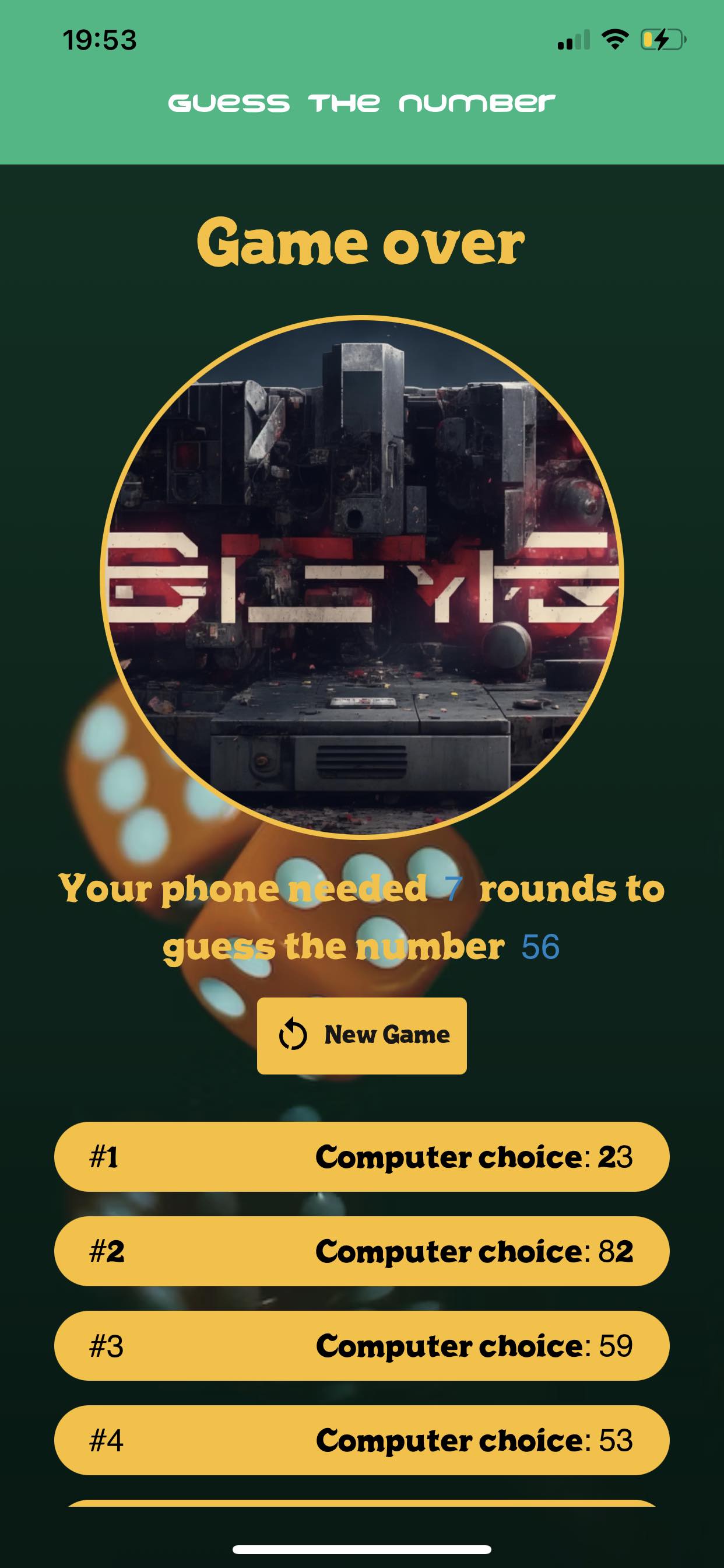 GitHub - Vladimir-Ciuculescu/guess-number: A simple game, made in React Native, which forces the ...