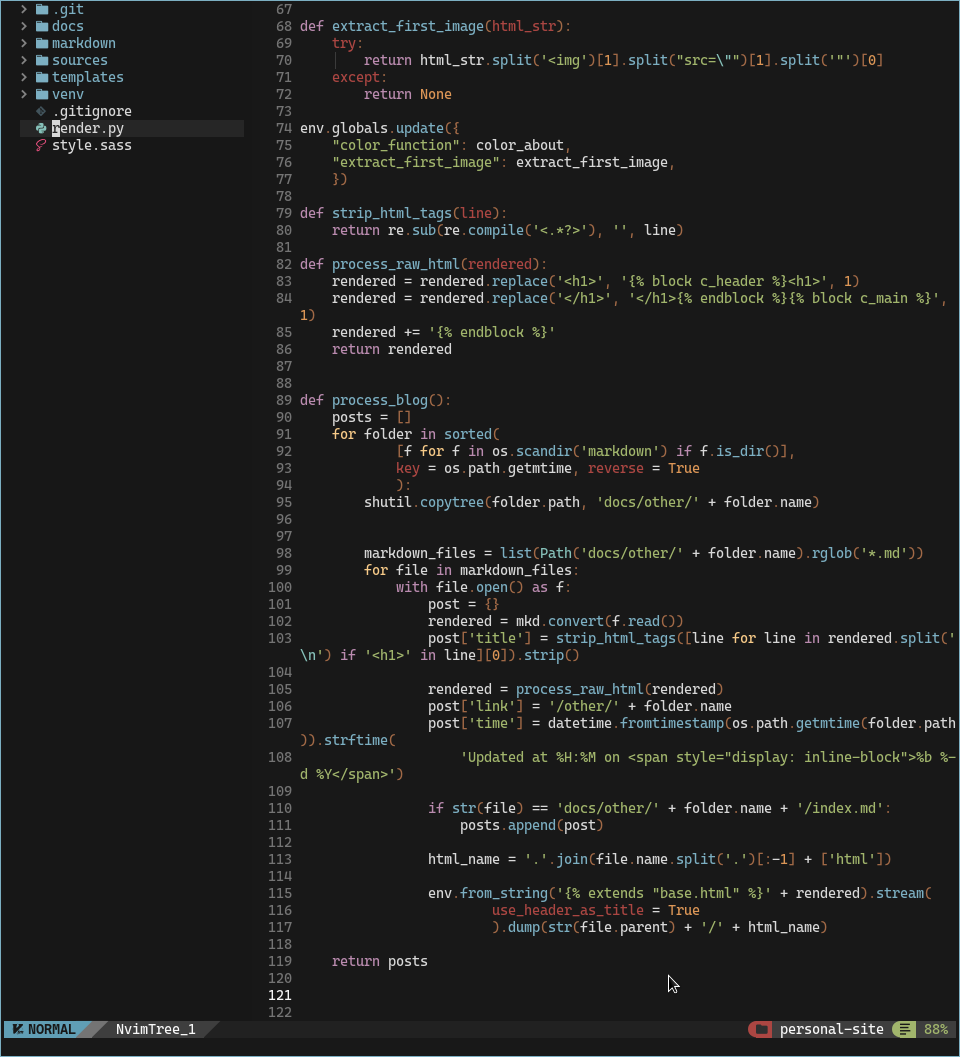 base16 defaultdark theme · Issue #186 · NvChad/base46 · GitHub