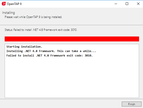 OpenTAP for Windows requires .NET Framework but does not install it · Issue #534 · opentap ...