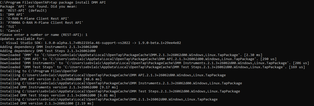Package name suggestions do not work correctly if there are more than 3 spaces · Issue #1260 ...
