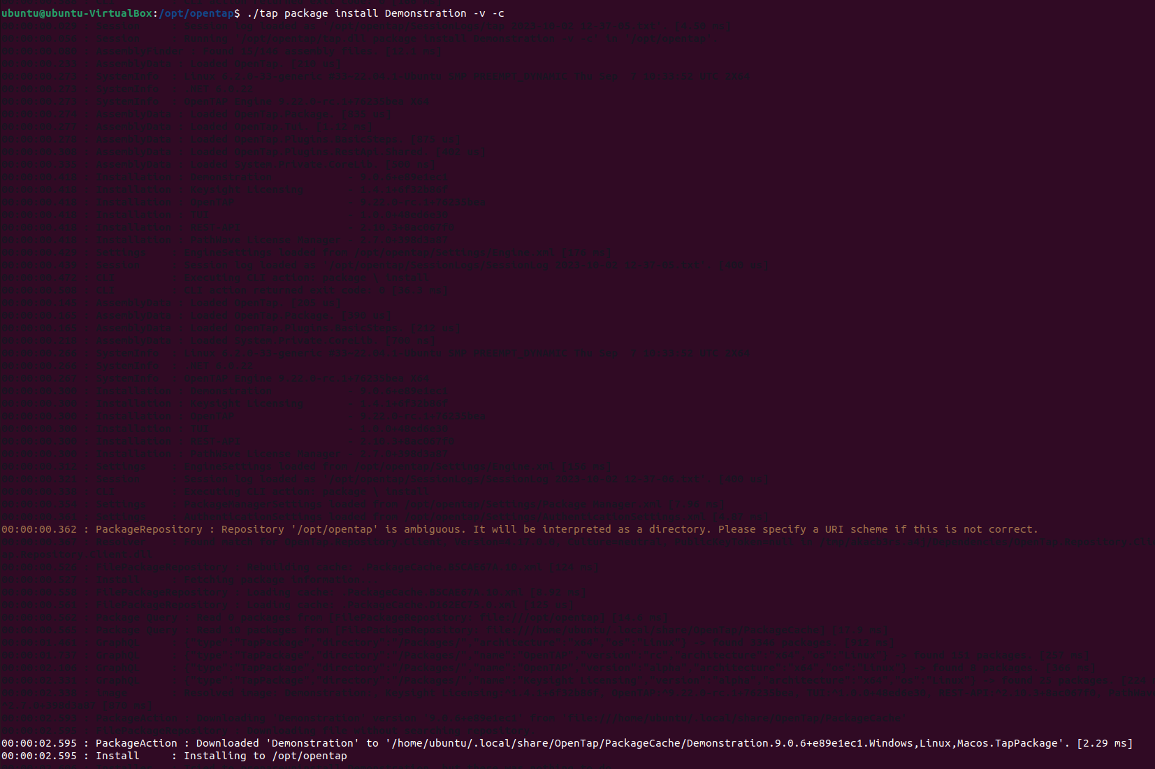 Lots Of Empty Rows When Using ` Color` And ` Verbose` · Issue 1264 · Opentapopentap · Github