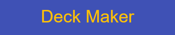 GitHub - Diorriss/Deck-Maker: A python program that creates the 52 ...