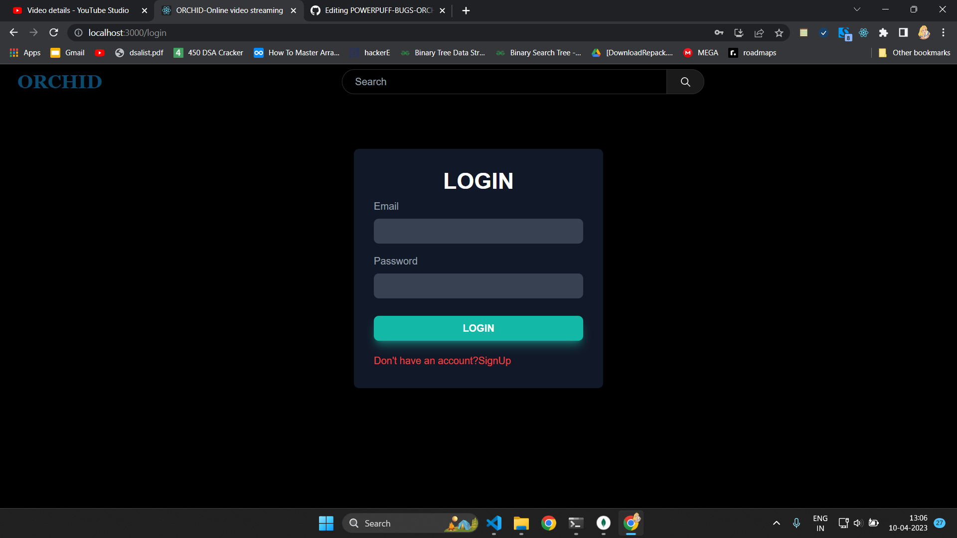 GitHub - warriorBunny013/POWERPUFF-BUGS-ORCHID-VIDEO-STREAM: ORCHID: video streaming platform ...