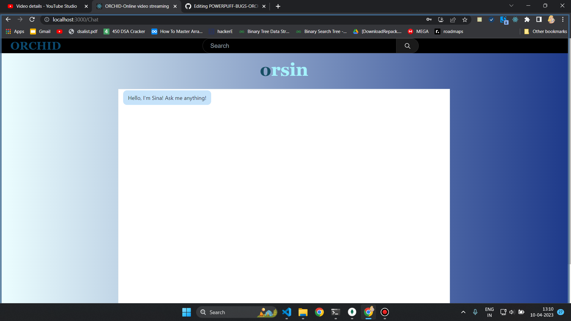 GitHub - warriorBunny013/POWERPUFF-BUGS-ORCHID-VIDEO-STREAM: ORCHID: video streaming platform ...