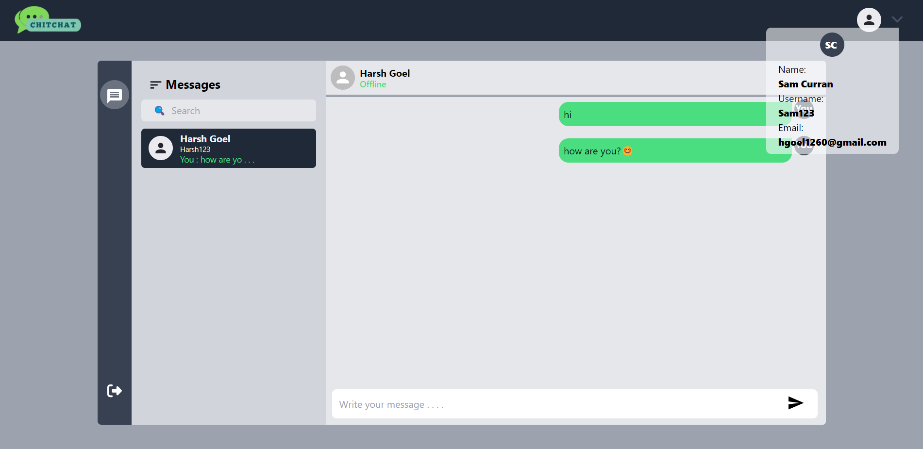 GitHub - Harshgoel22/chitchat: chitchat app is a video calling and messaging app which provides ...