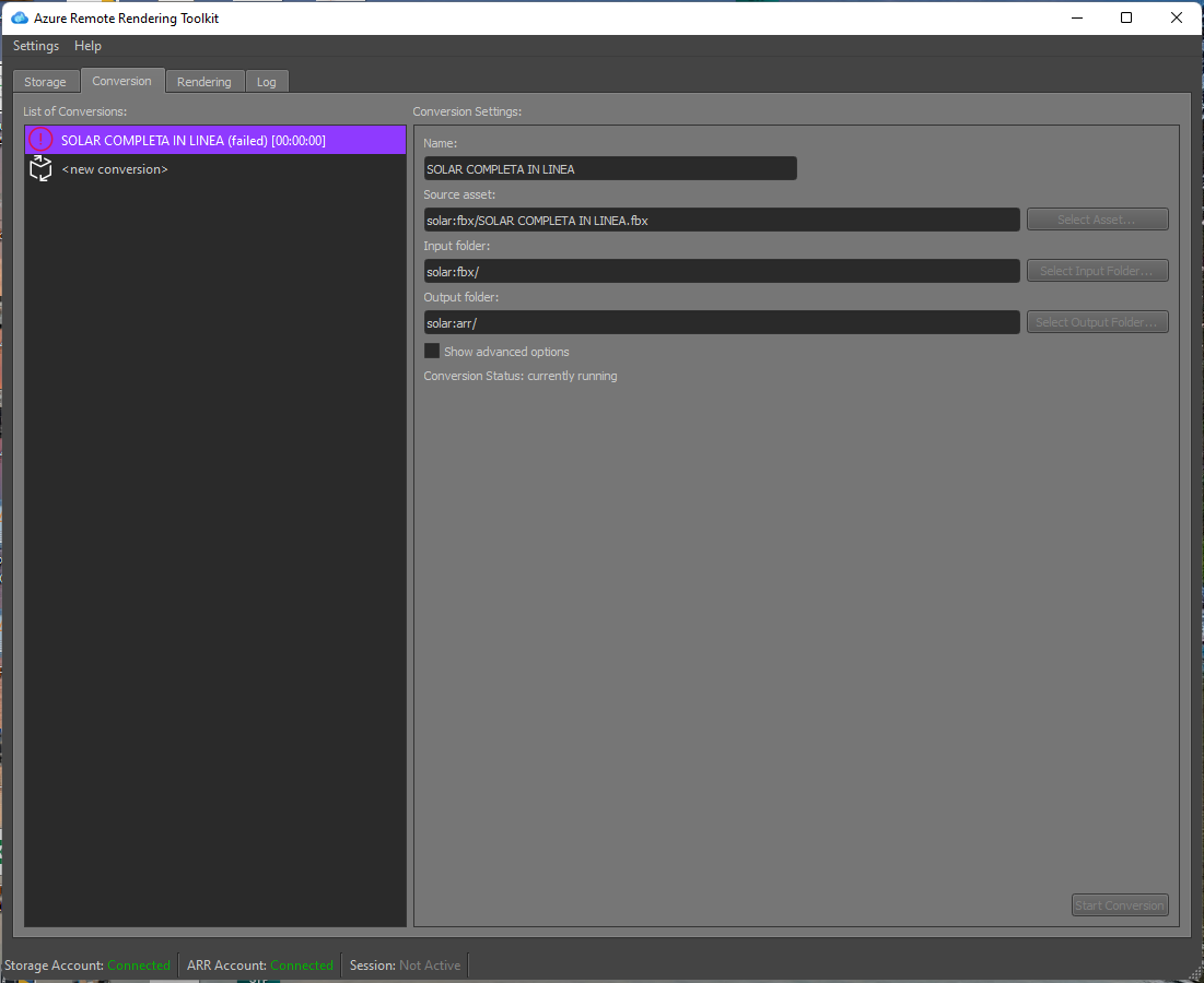 [ARRT Problem] Could not upload the ConversionSettings.json · Issue #112 · Azure/azure-remote ...