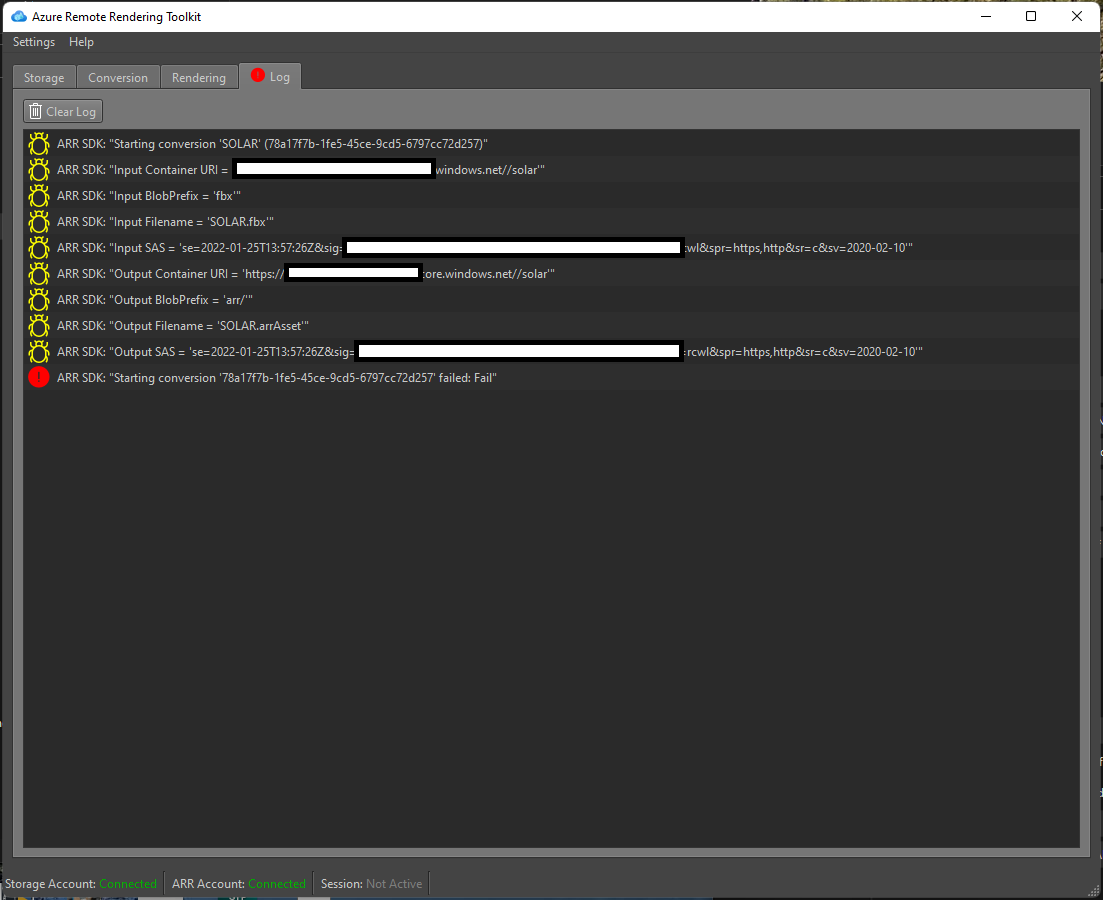 [ARRT Problem] Could not upload the ConversionSettings.json · Issue #112 · Azure/azure-remote ...