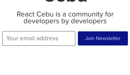 Make Newsletter responsive · Issue #17 · reactcebu/website-v2 · GitHub
