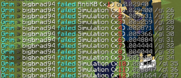 Simulation/AntiKB/NoSlow falses on attack slowdown · Issue #838 · GrimAnticheat/Grim · GitHub