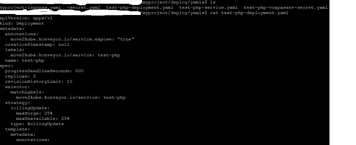 imagePullSecrets is not added in deployment yaml generated by move2kube transform · Issue #734 ...