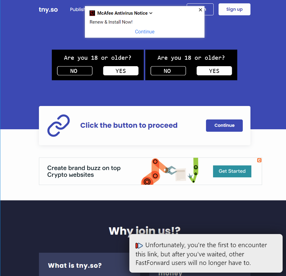 Tny.so · Issue #309 · FastForwardTeam/FastForward · GitHub