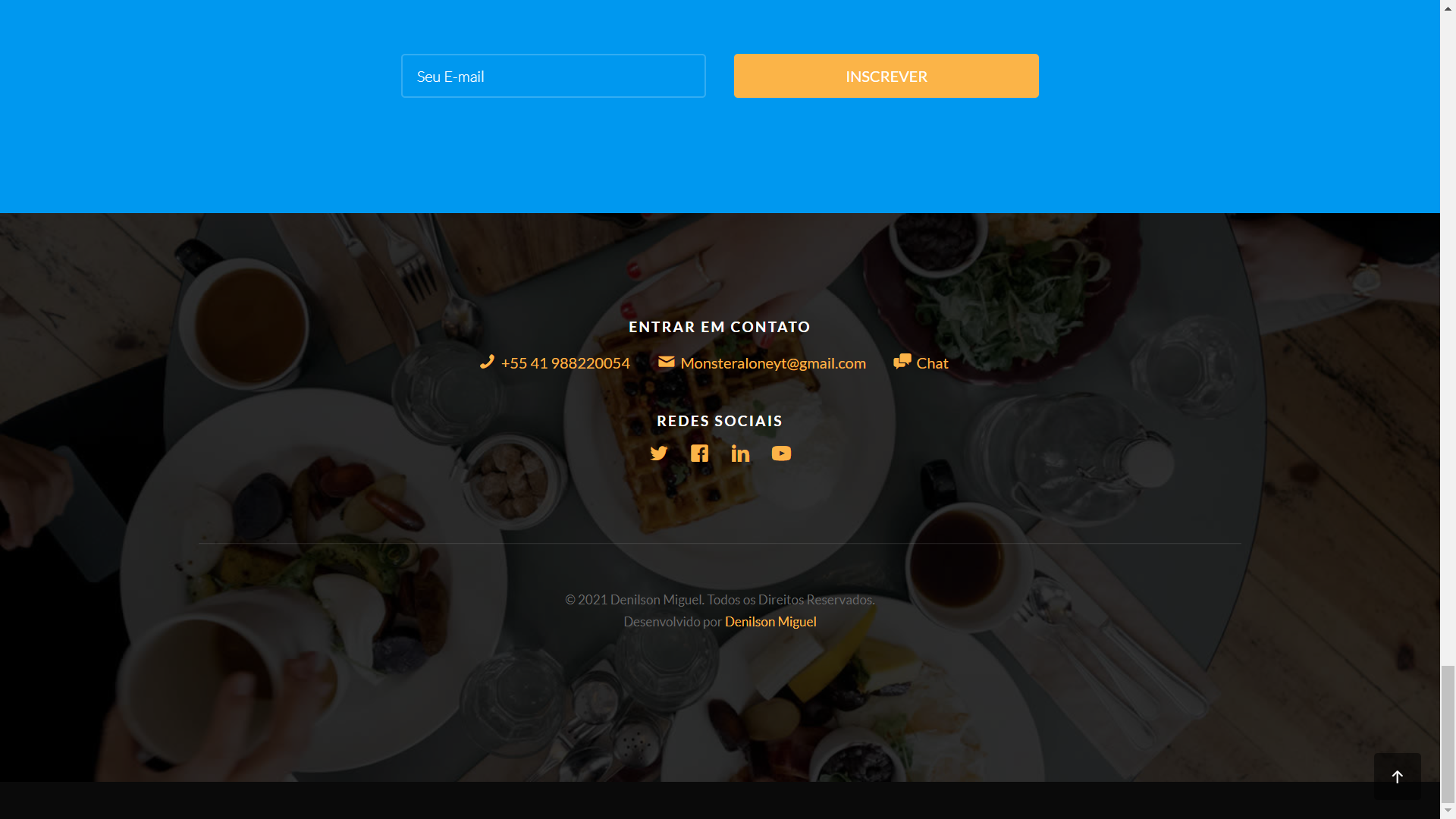 GitHub - DenilsonMIguel/projeto-restaurante: Esse é um projeto do ...