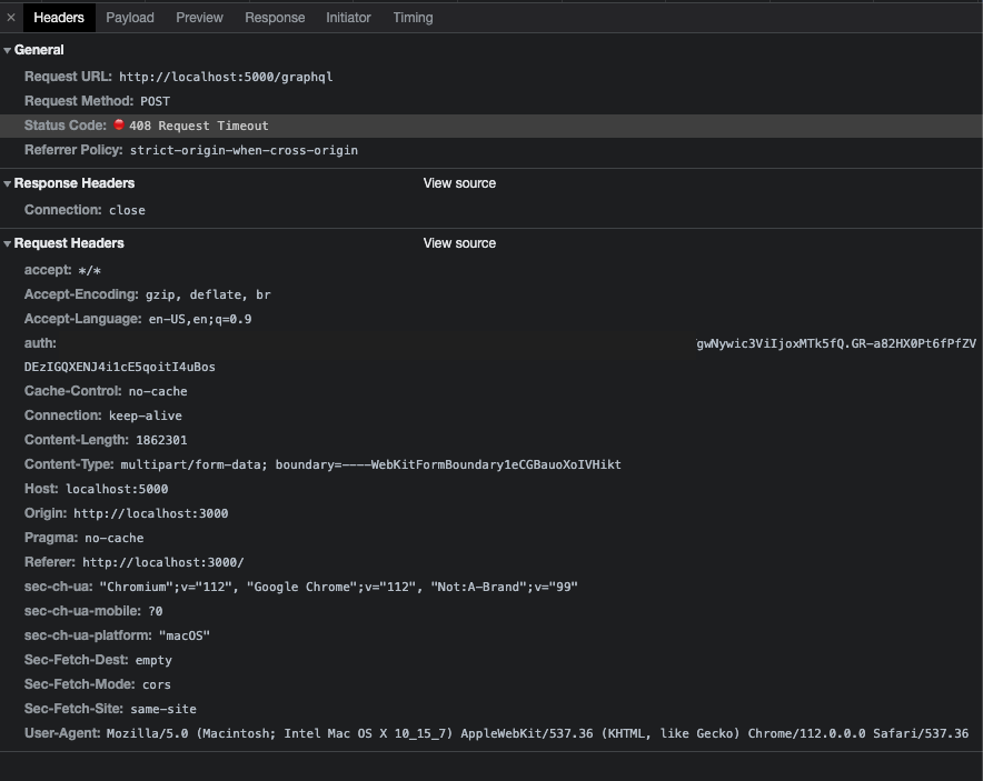 pending request or 408 request timeout · Issue #131 · meabed/graphql-upload-ts · GitHub