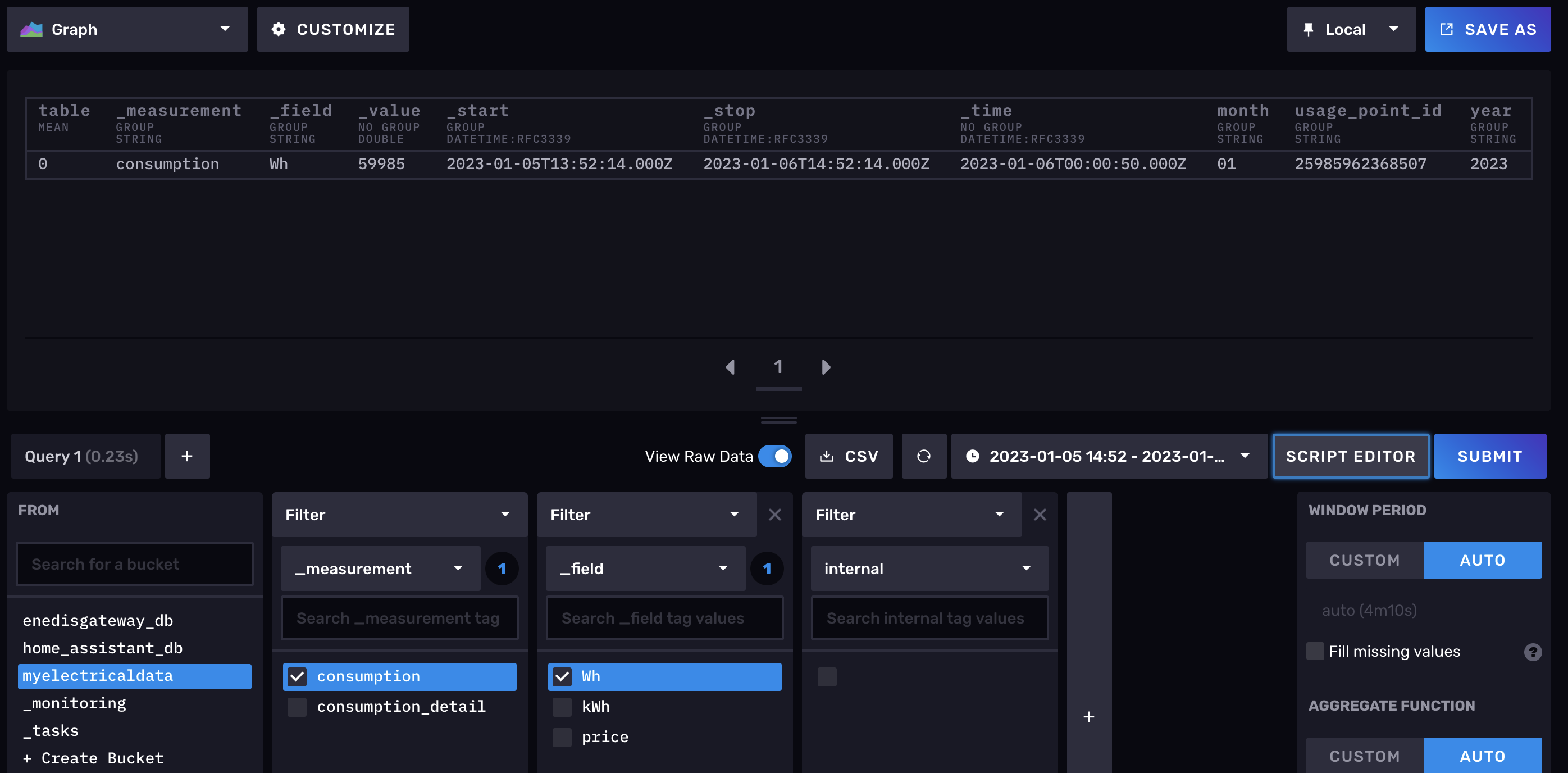[BUG] - infos daily dans table "consumption" de InfluxDB · Issue #364 · MyElectricalData ...