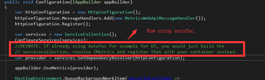 AppMetrics in .netframework 4.5.2 by web api Autofac issue · Issue #271 · AppMetrics/AppMetrics ...