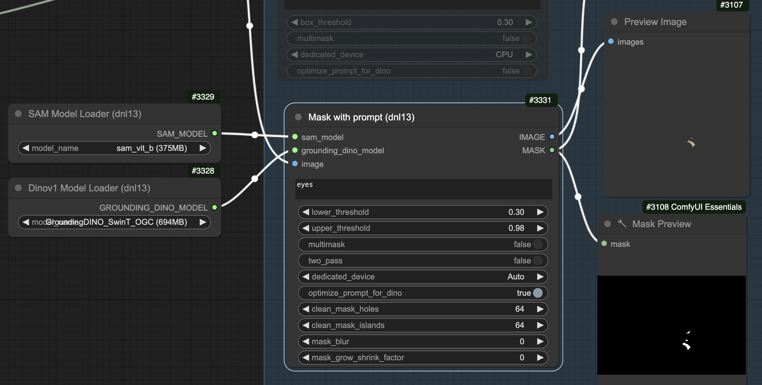 Mask with Prompt node error: ValueError: not enough values to unpack (expected 2, got 1) · Issue ...