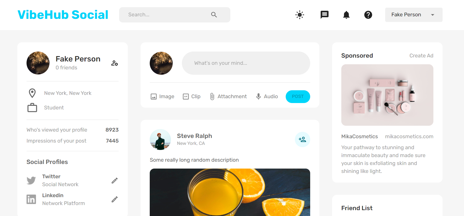 GitHub - heenamir/VibeHub_social_media: A social media app built using ...