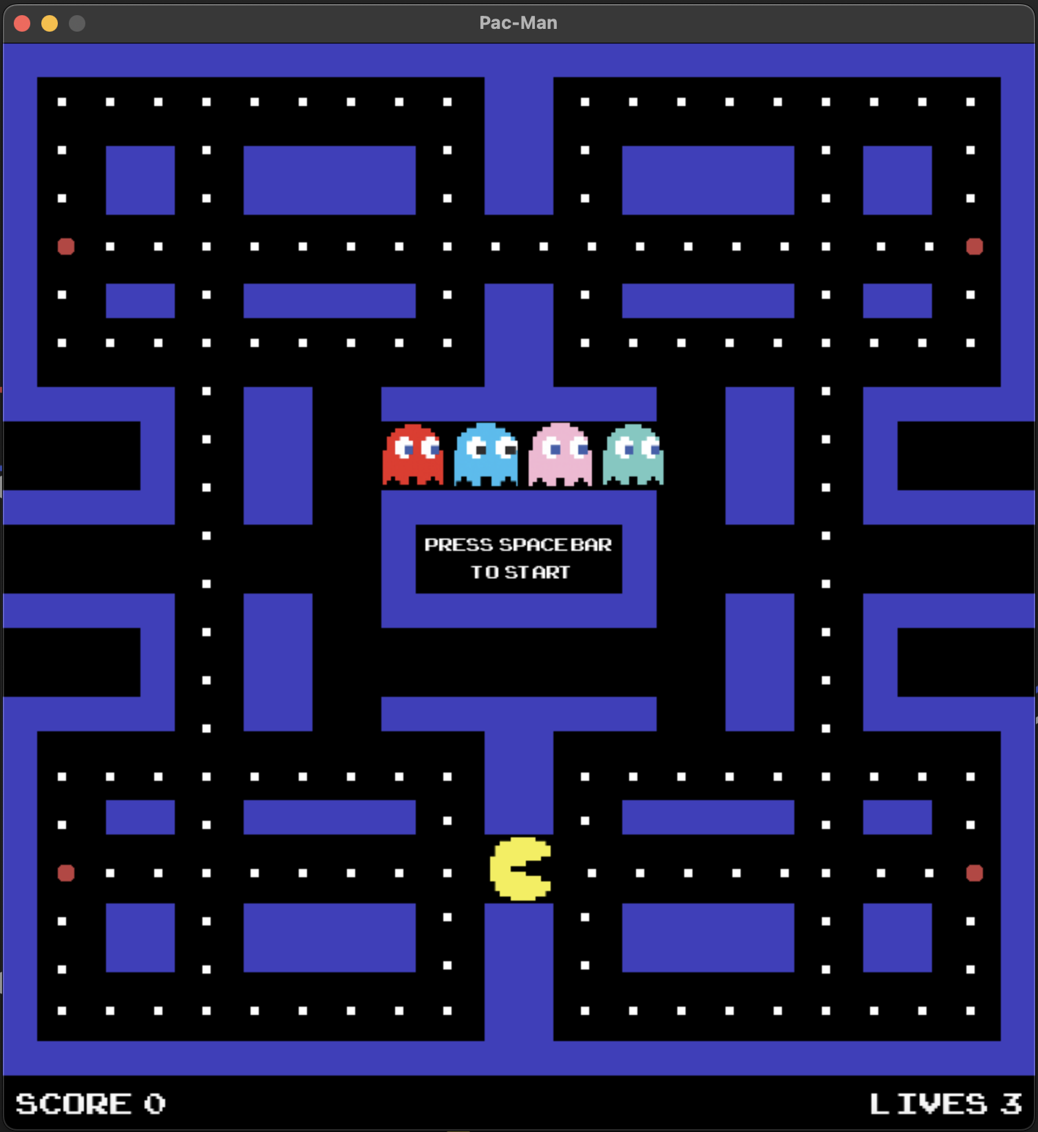 GitHub - varoon-enjeti/Pac-Man: A fully functional Pac-Man game.