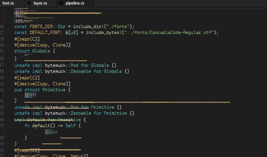 Wave rendering does not take code lens into account · Issue #325 · lapce/lapce · GitHub