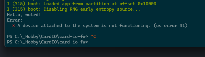Can't exit espflash if firmware is stuck · Issue #404 · esp-rs/espflash · GitHub
