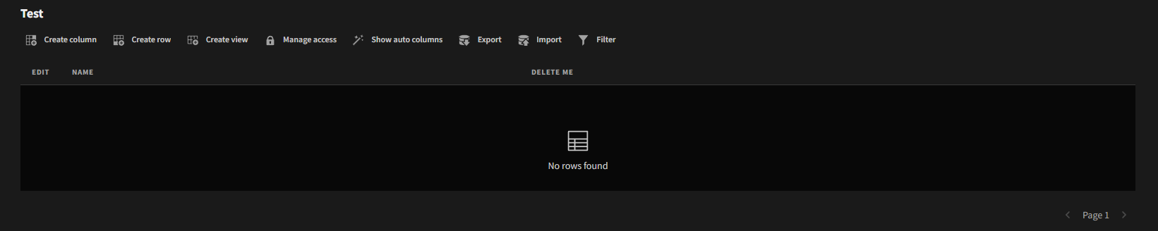 You can delete another column if you rename the column you are editing ...