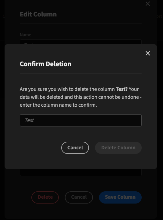 Pressing esc while deleting a column causes a soft lock · Issue #4660 · Budibase/budibase · GitHub